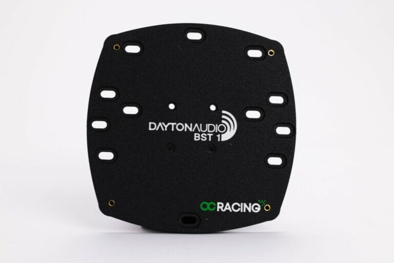 DUAL 50W Bass Shaker KIT 2x Dayton Audio BST-1 for Simracing rigs ...